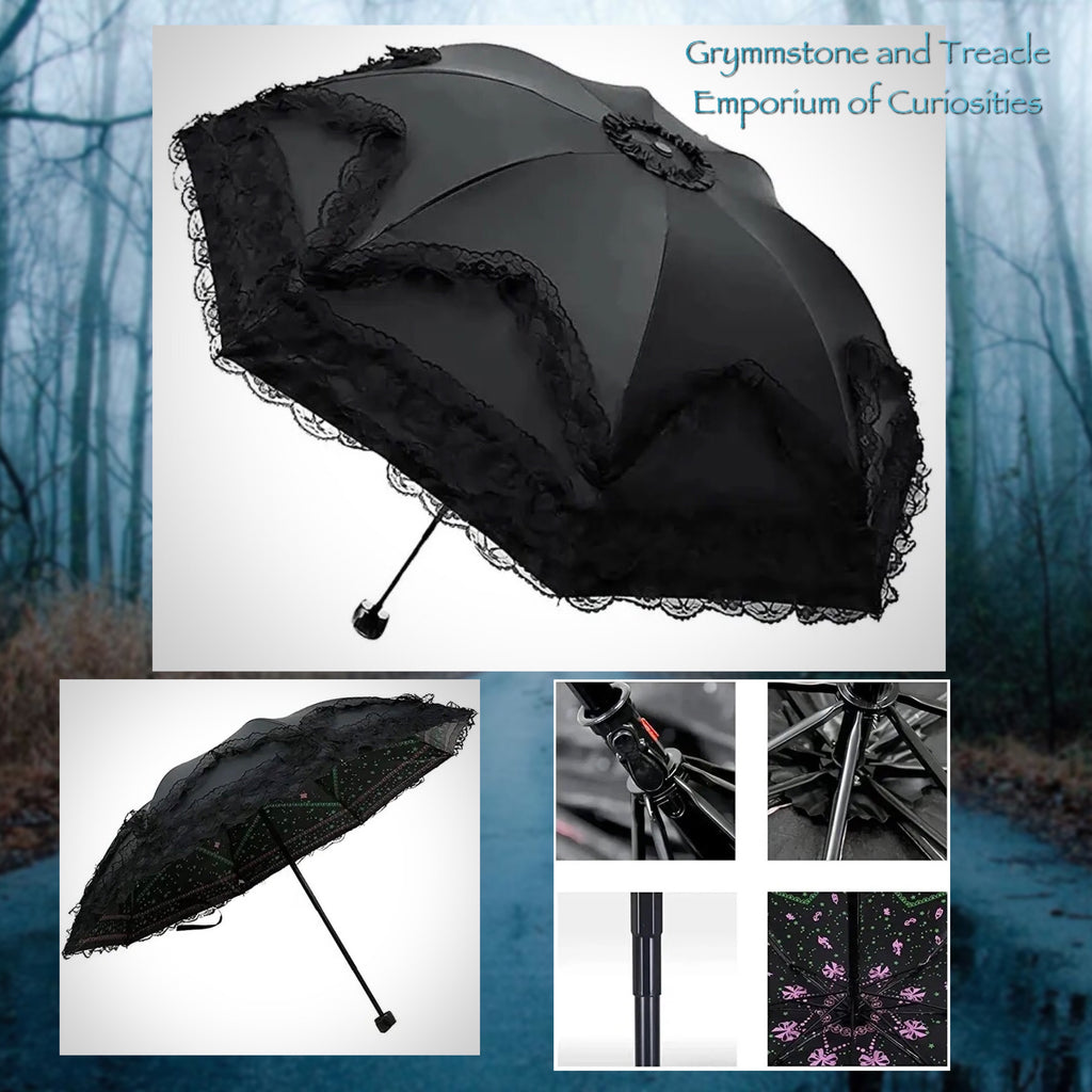 Gothic Lolita Parasols /Umbrella – Grymmstone and Treacle Emporium